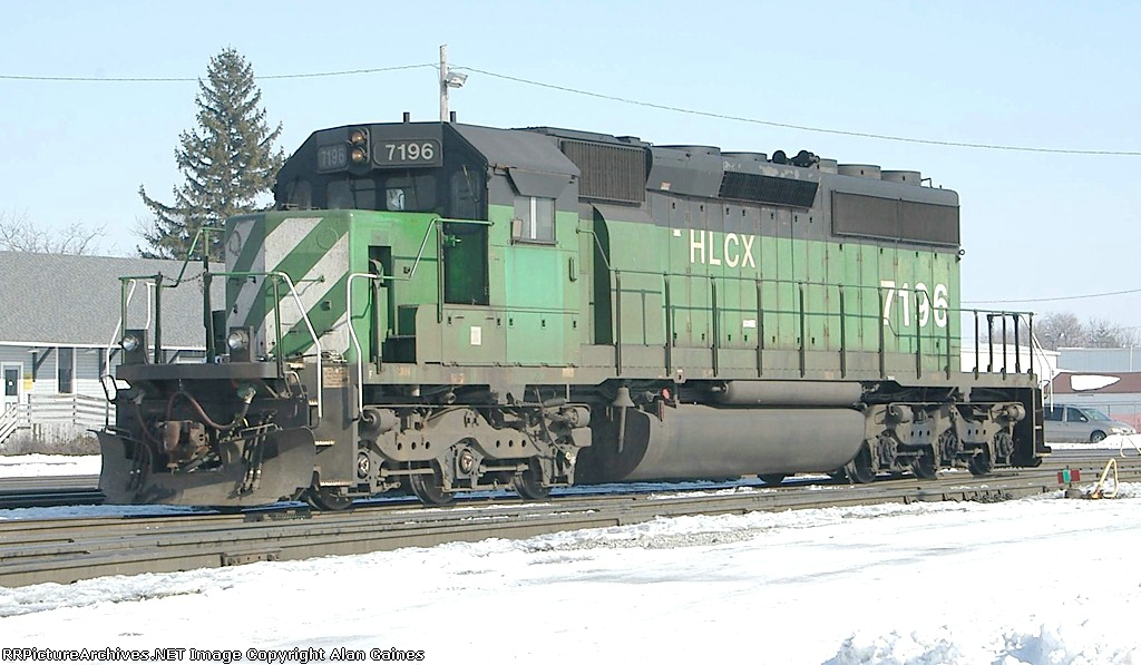 HLCX SD40-2 7196